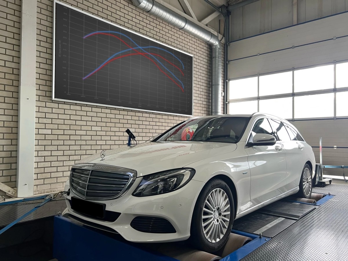 STAGE 1 READY FOR THE MERCEDES-BENZ C350E | Performance-tuningfiles.com